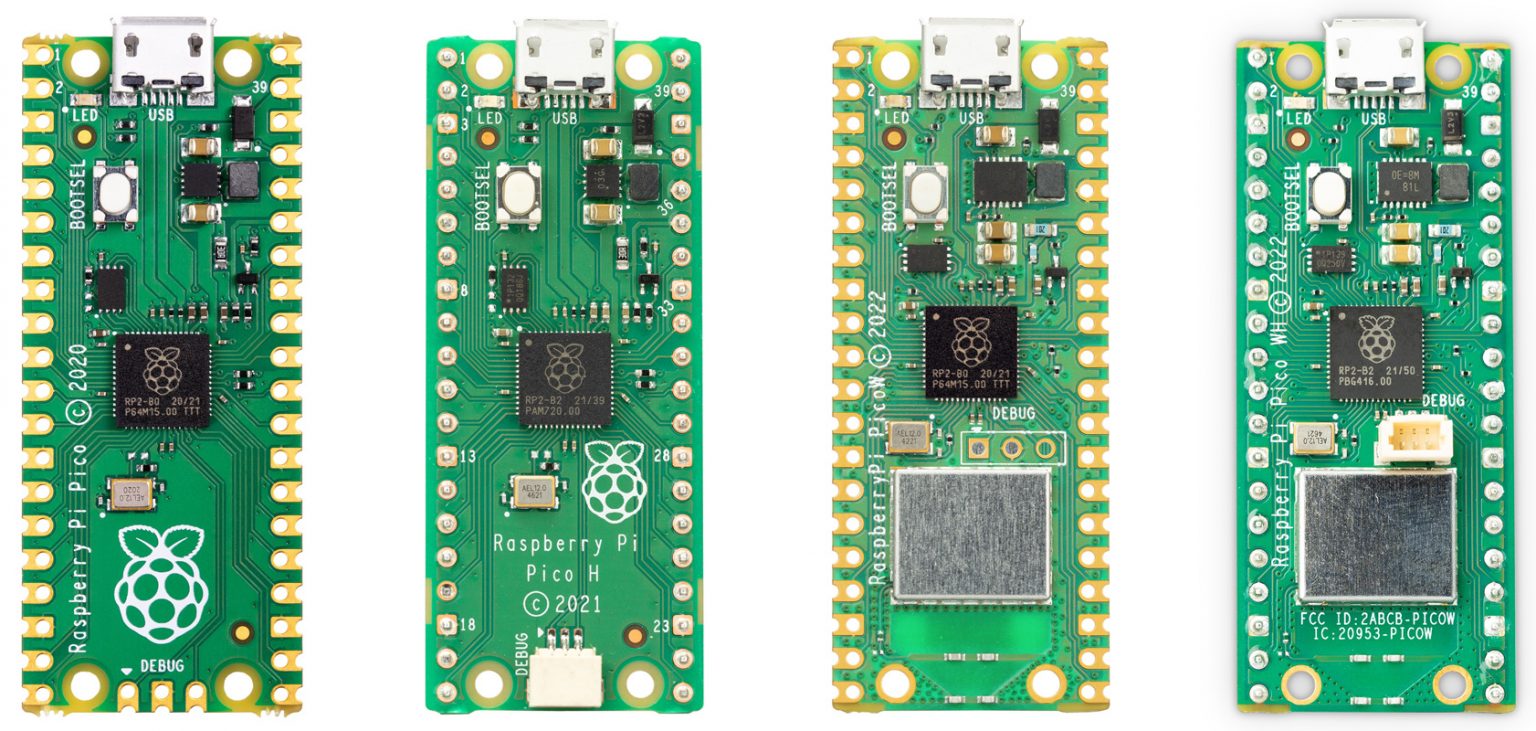 Raspberry Pi Pico 开发板 树莓派 Pico 实验室（rp2040） 2838